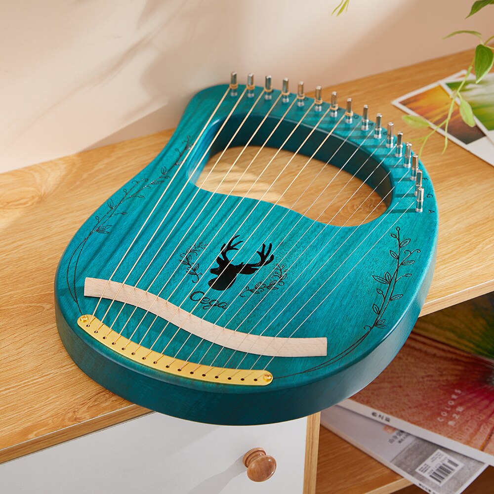 Muslady 16 String Upgraded Lyre Harp Portable Soli... – Vicedeal