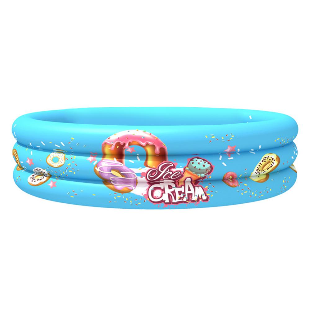 110/128/155CM Rectangular Inflatable Swimming Pool... – Grandado