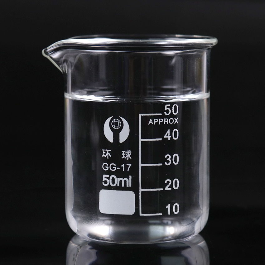 1PC Transparent Beaker Flask Capacity 50ml Low Bea... – Grandado