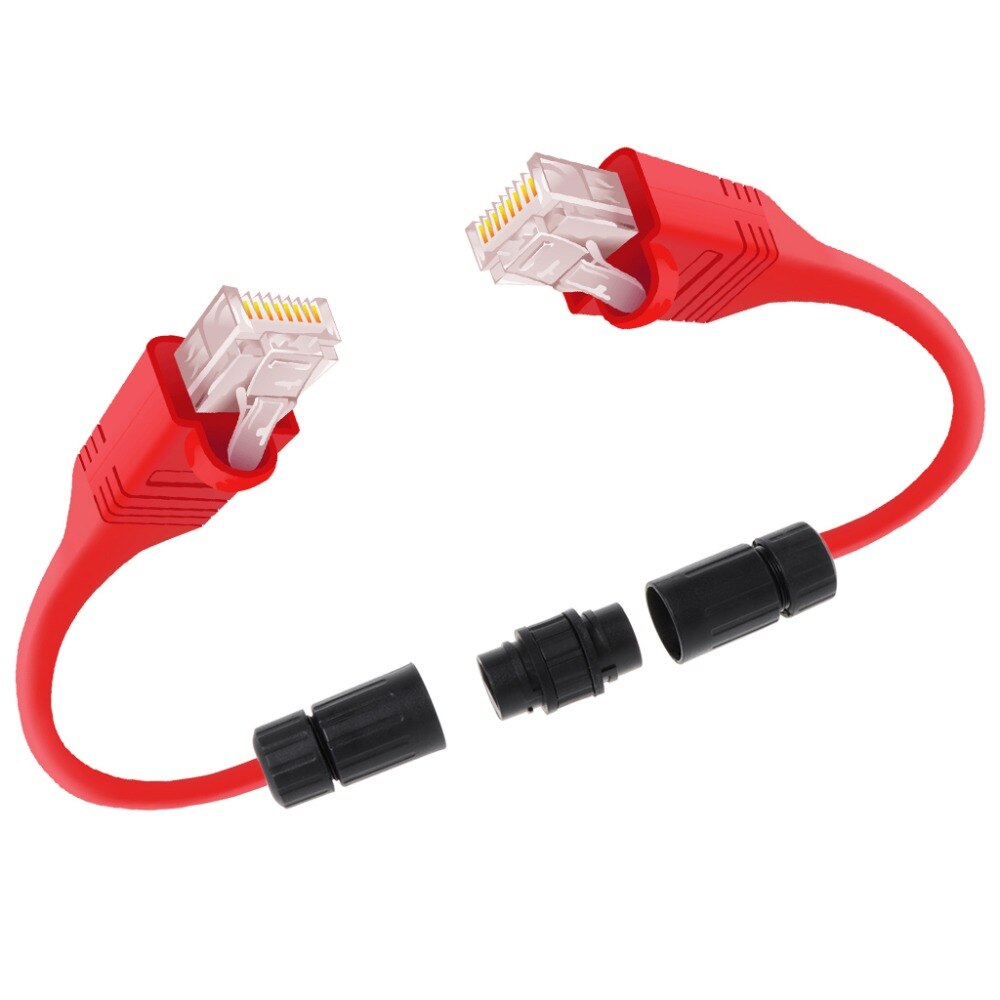 Lan Coupler RJ45 Waterproof Install Adapter Female... – Vicedeal