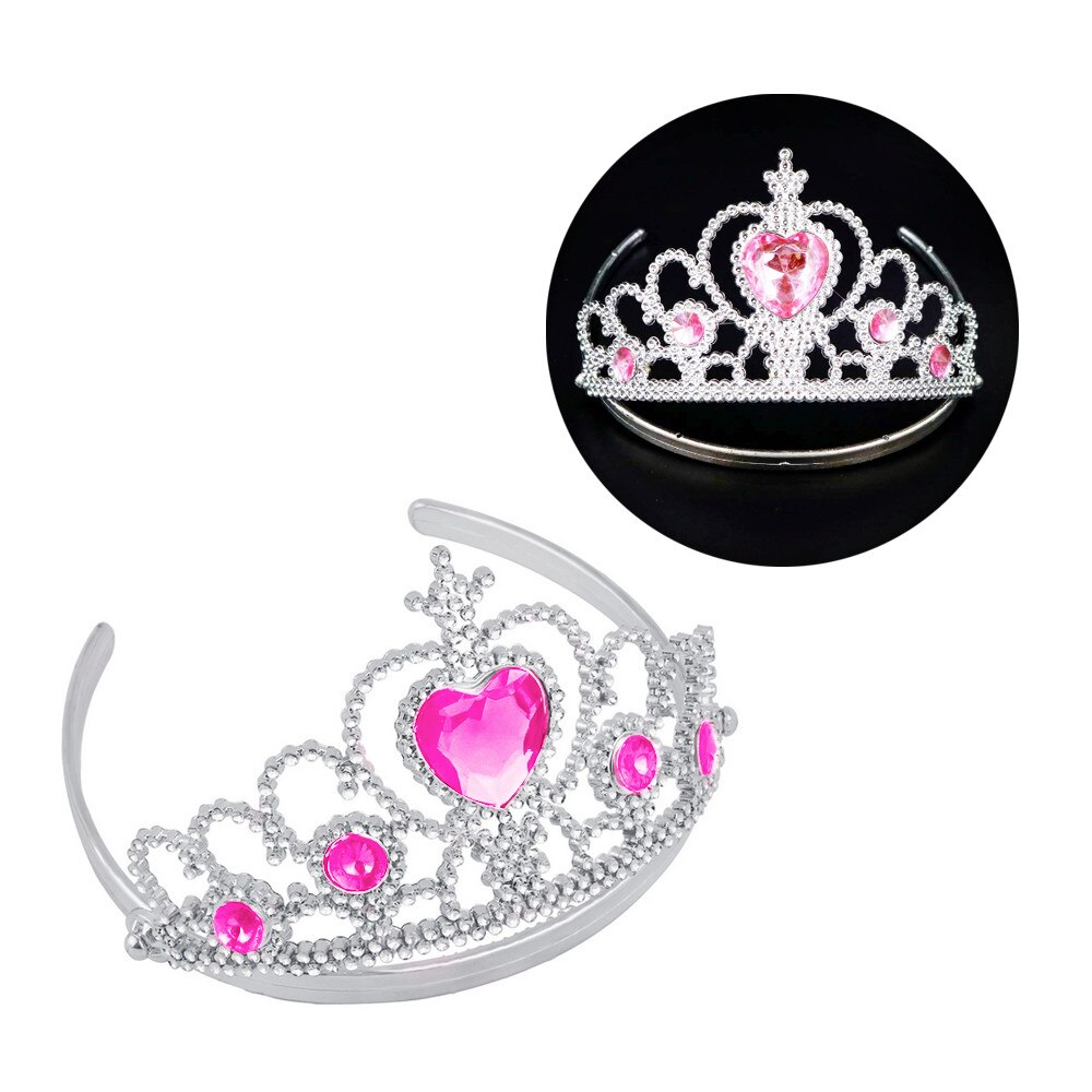 1pcs Accessories Girl Tiara Crown Multicolor Rhine... – Grandado