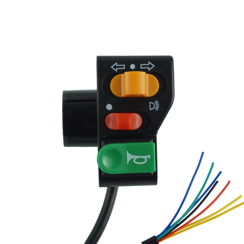 22mm 7/8 "Universal- Motorrad Lenker Schalter 3 Ko... – Grandado