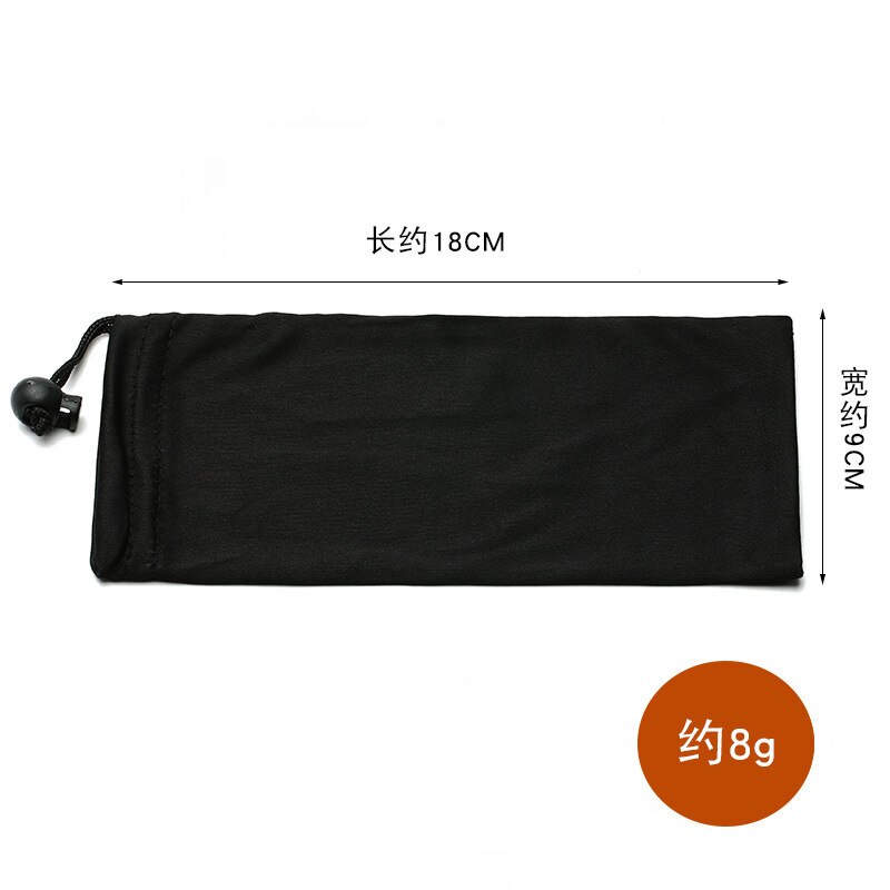 Protective Glasses Case Unisex Black Zipper Sungla... – Vicedeal