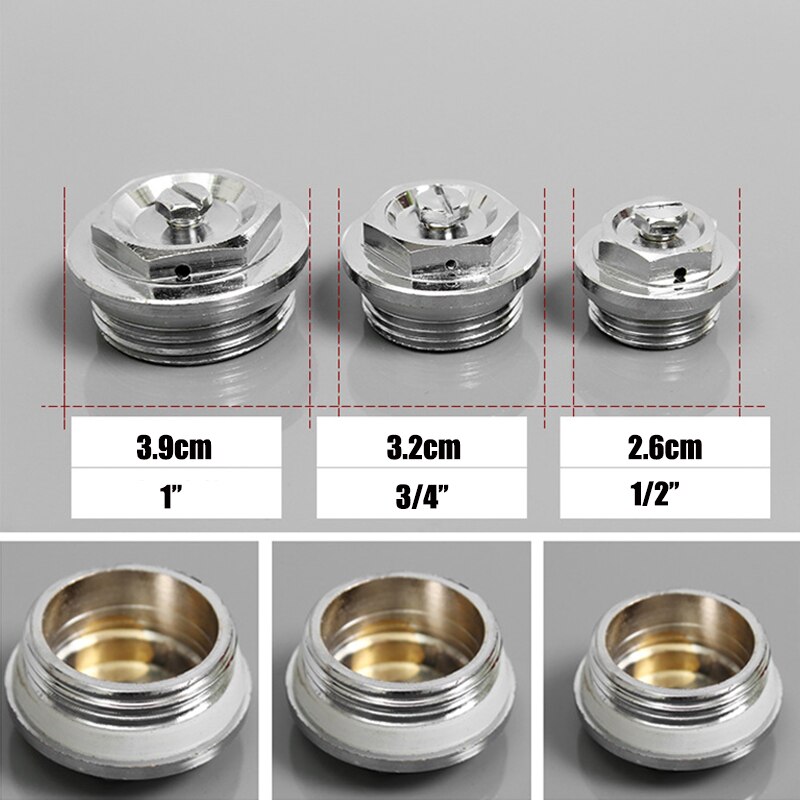 1pcs 1" 3/4" 1/2" Male Manual Radia... – Vicedeal