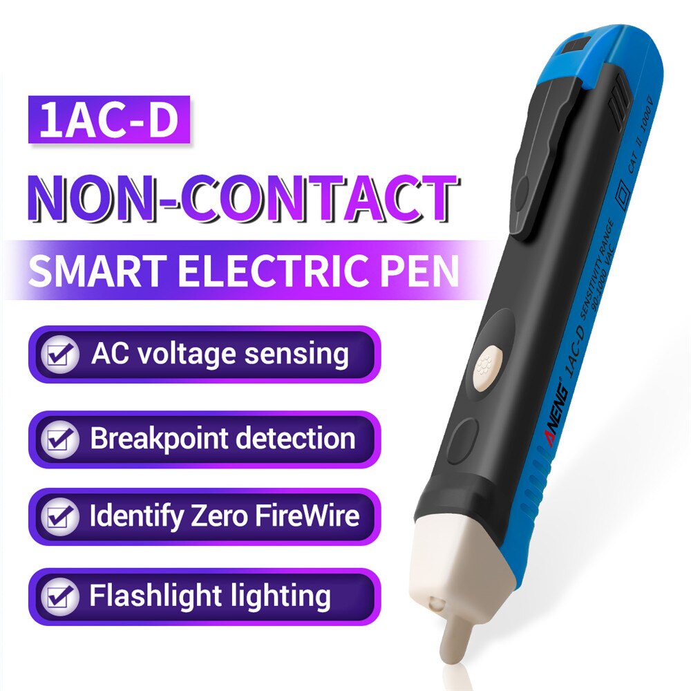 Non-contact Induction Test Pencil AC110V 220V Volt... – Grandado