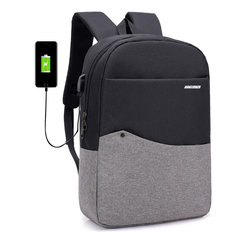 Men Computer Laptop Bag USB Charging Teens School ... – Grandado