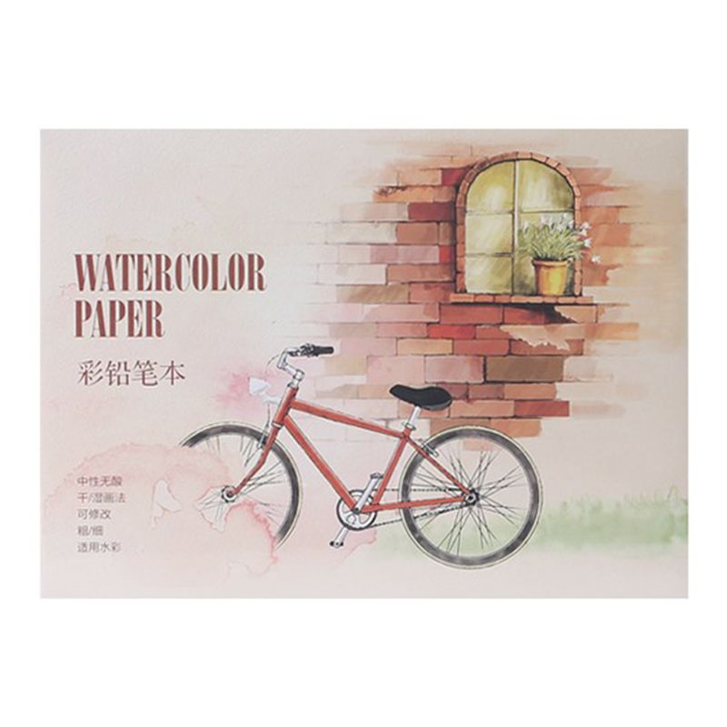 12Sheet A5/A6 Watercolor Sketchbook Paper for Draw... – Vicedeal
