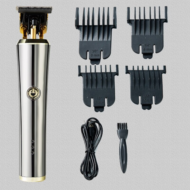 Electric Men Hair Trimmer Rechargeable Hair Clippe... – Grandado