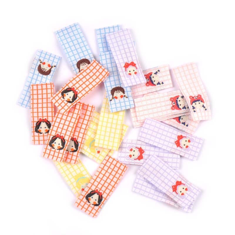 50Pcs/Lot Lovely Girl Embroidery Labels For Kids S... – Vicedeal