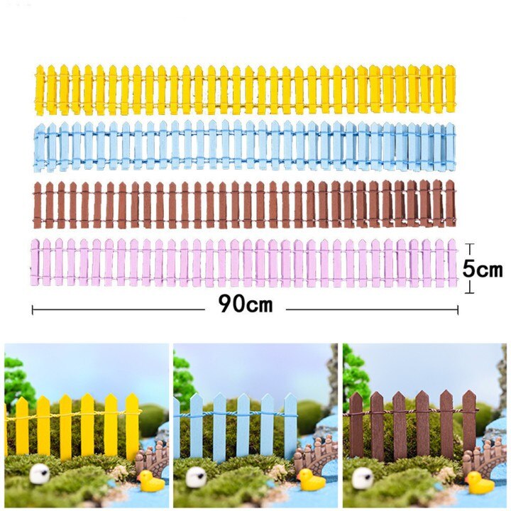 10Pcs Mini Hek Fairy Garden Diy Hout Hek Terrarium... – Grandado