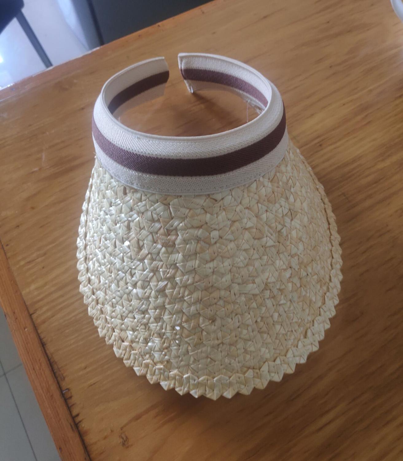 summer Women raffia straw hat Sun visor cap Lady b... – Grandado