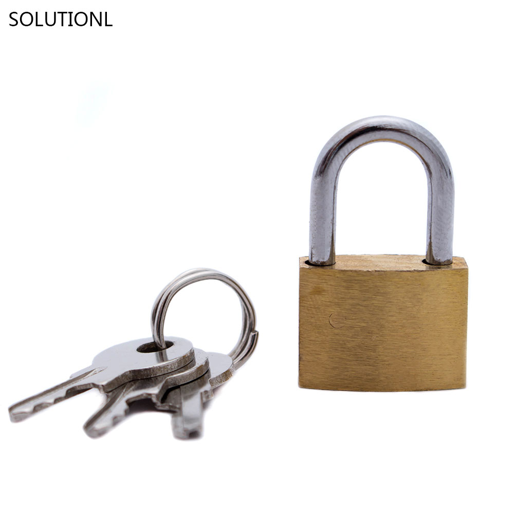 20MM small copper lock luggage case padlock box ca... – Grandado
