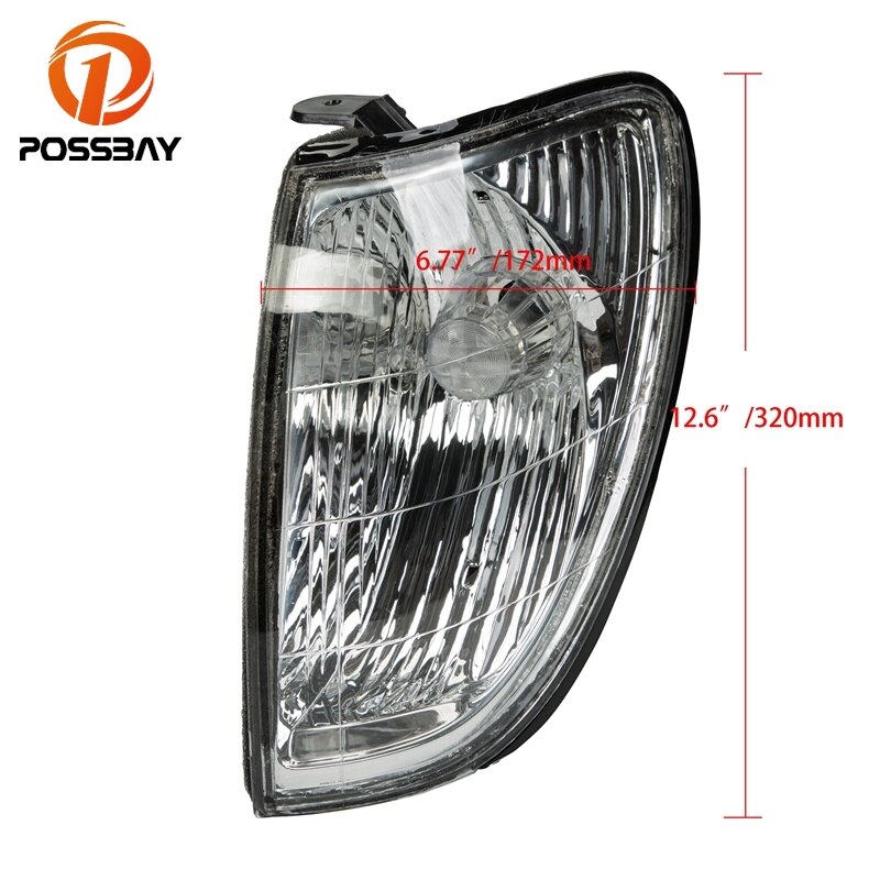 POSSBAY Front Corner Light for Lexus LX470 1998-20... – Grandado