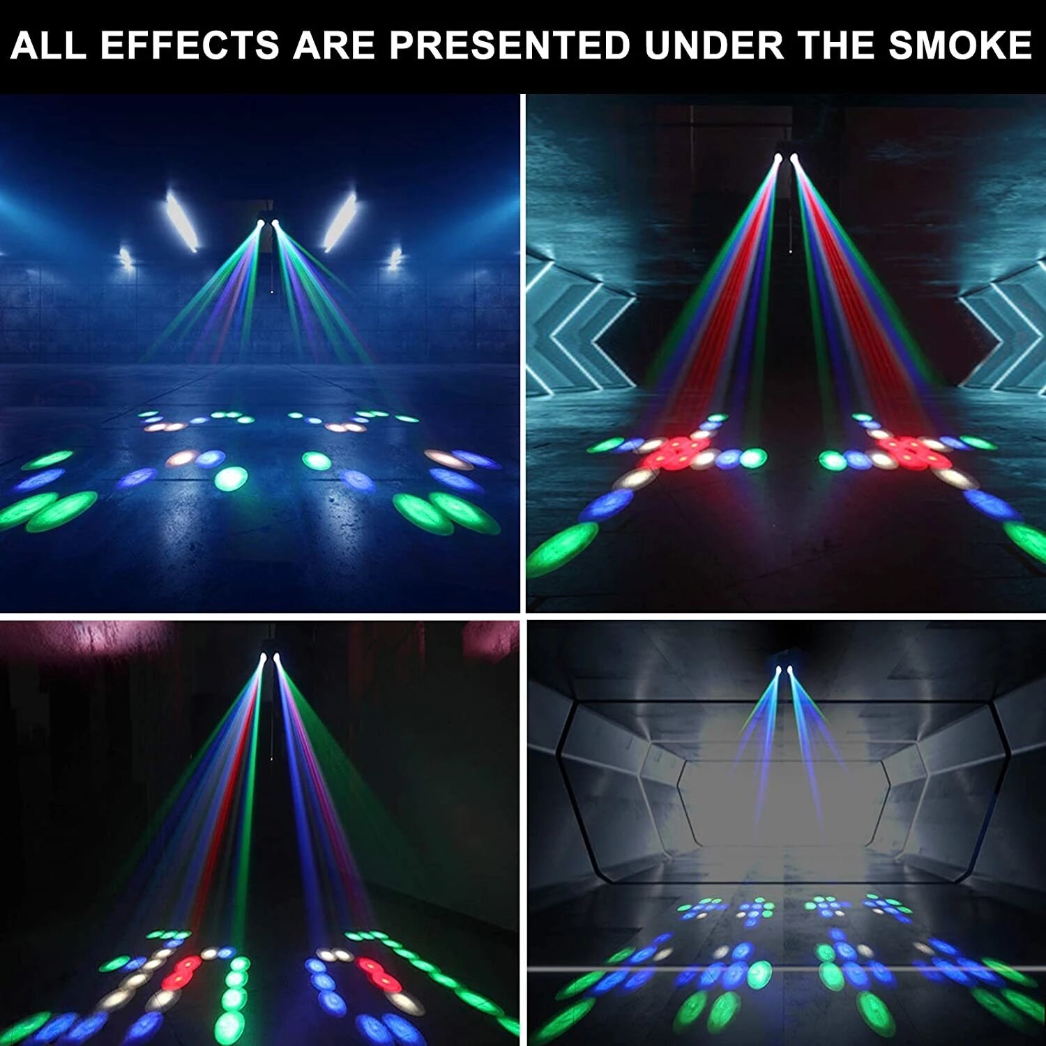 Led Double Head Disco Lamp Spotlight Colorful DJ P... – Grandado
