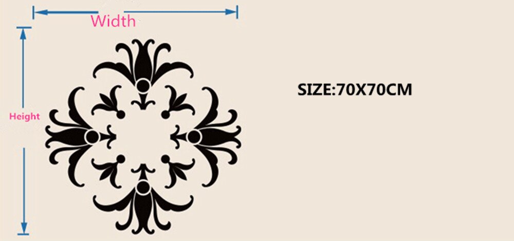 Ceiling rattan decorative stickers Ceiling lamp de... – Grandado