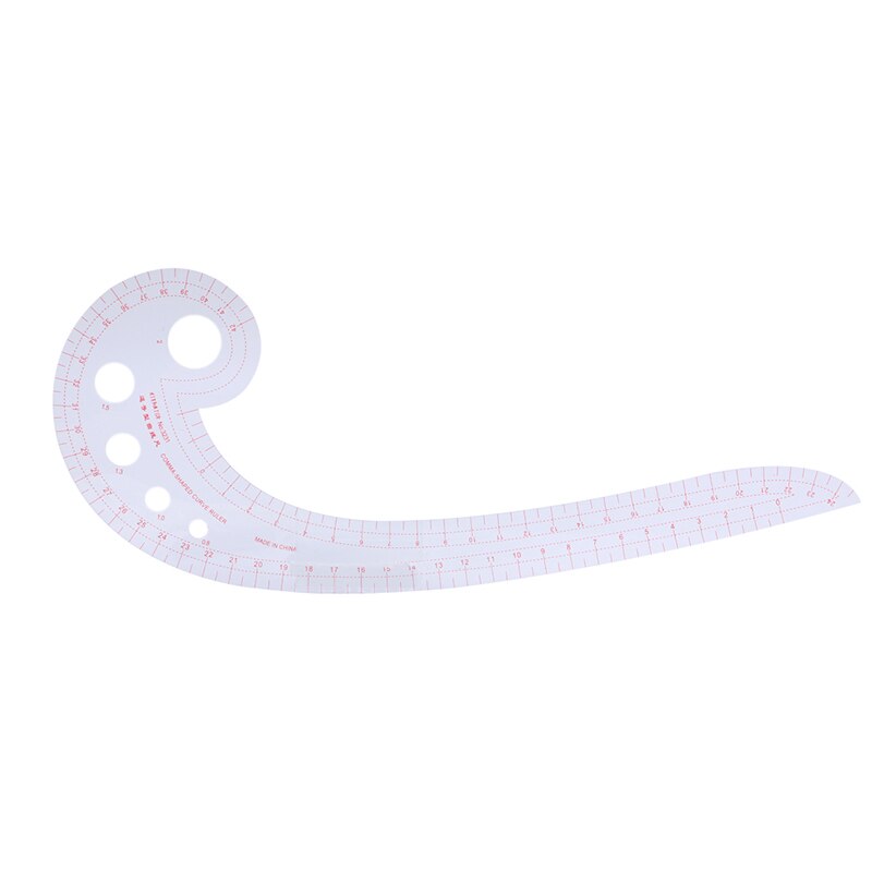 Sewing Ruler Comma Shaped French Curve Plastic Tai... – Grandado