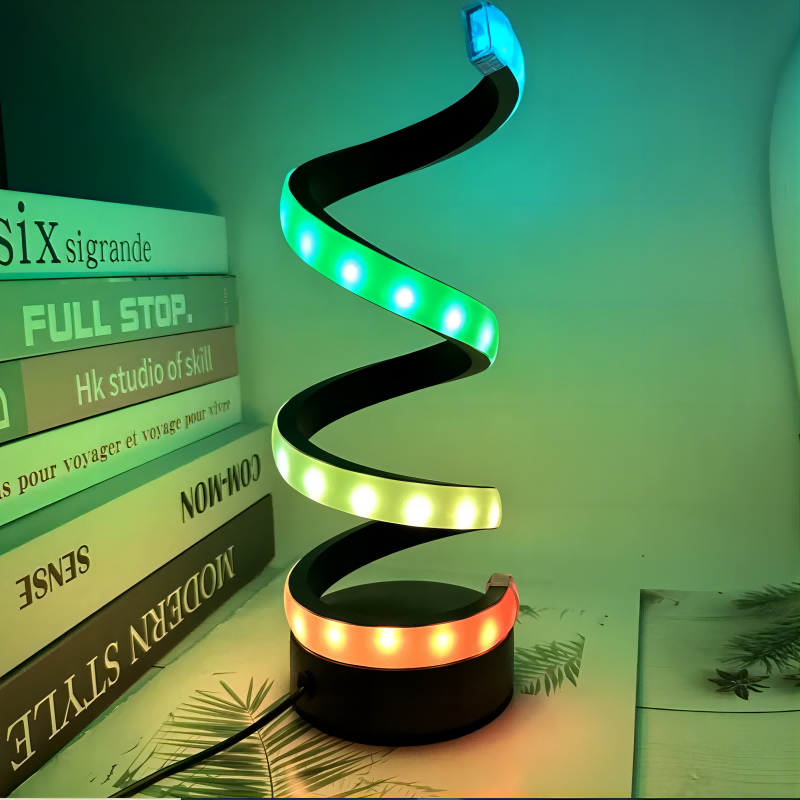 Led-bordlampe moderne minimalistisk dæmpbar spiral... – Vicedeal