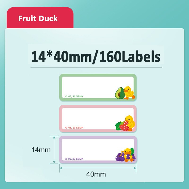 Niimbot D11 Yellow Duck Label printer paper Superm... – Grandado