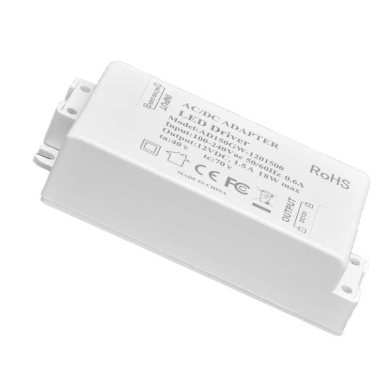 LED-treiber 12V 18W Wasserdichte LED-treiber Breit... – Grandado