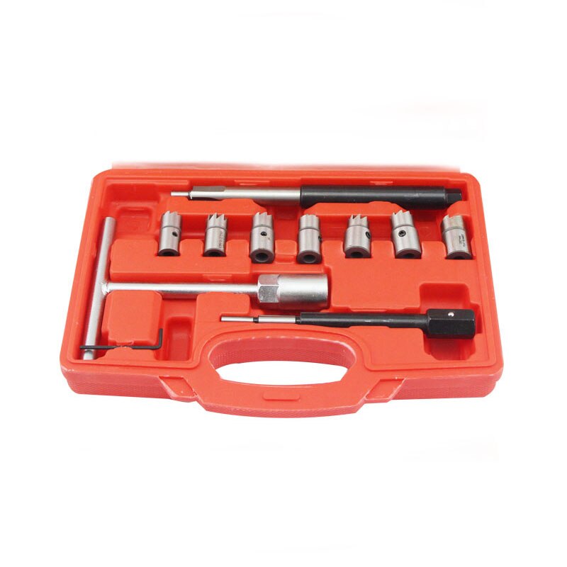 10pcs/set Car Diesel Injector Seat Cutter Fuel Inj... – Grandado