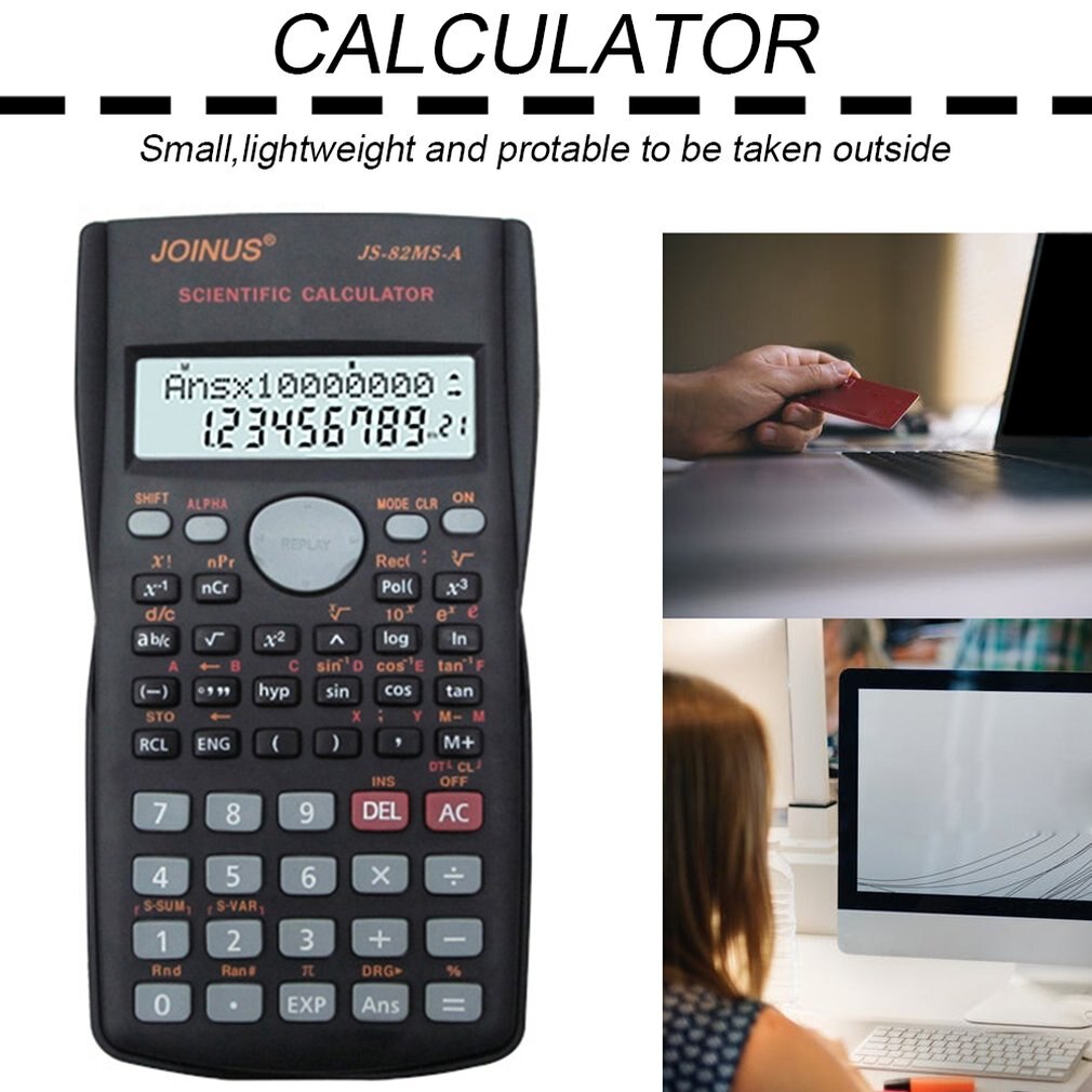 Multifunctional Scientific 2 Line LCD Display Calc... – Grandado Multifunctional Scientific 2 Line LCD Display Calc... – Grandado