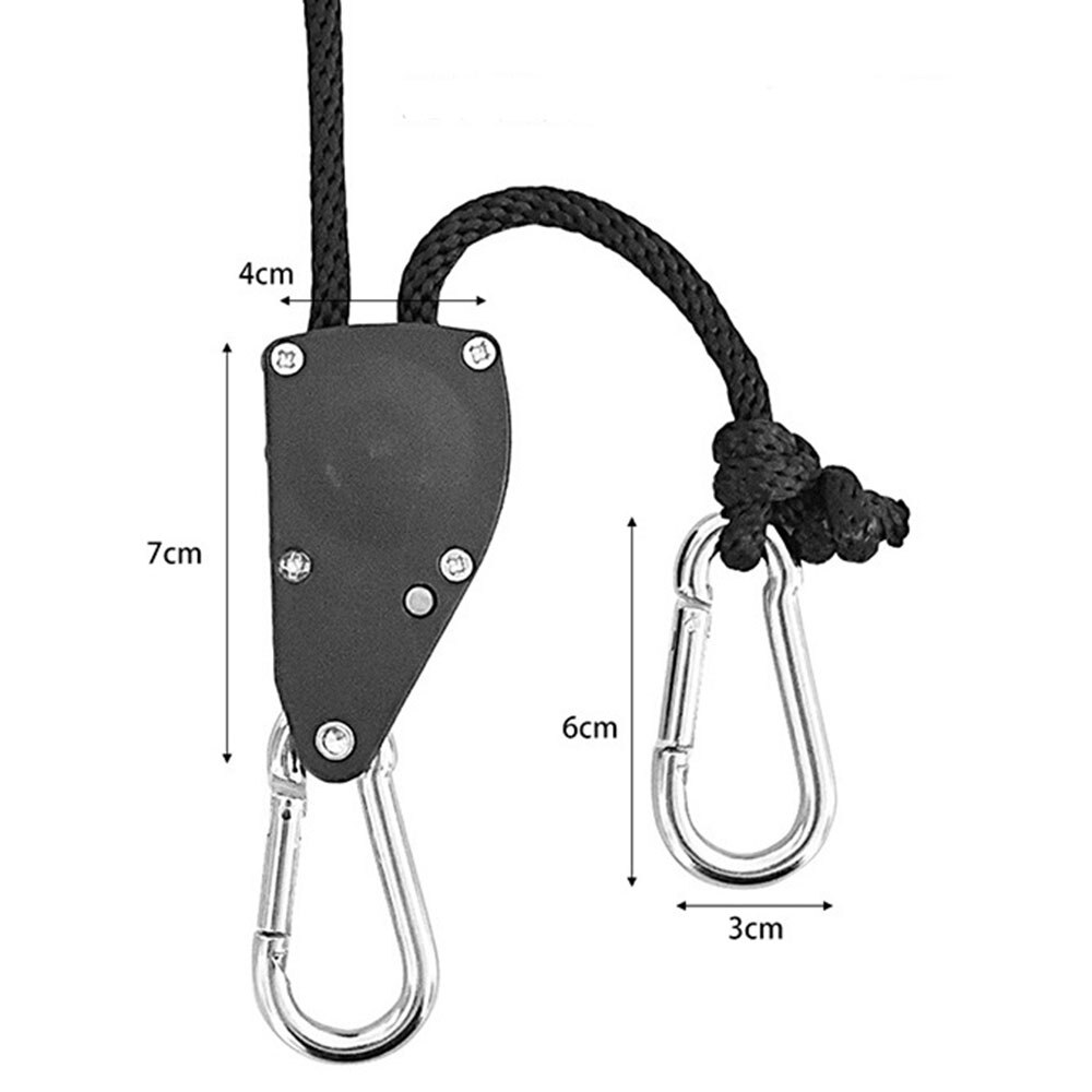 Greenhouse plant lighting lamp lifting rope roller... – Grandado