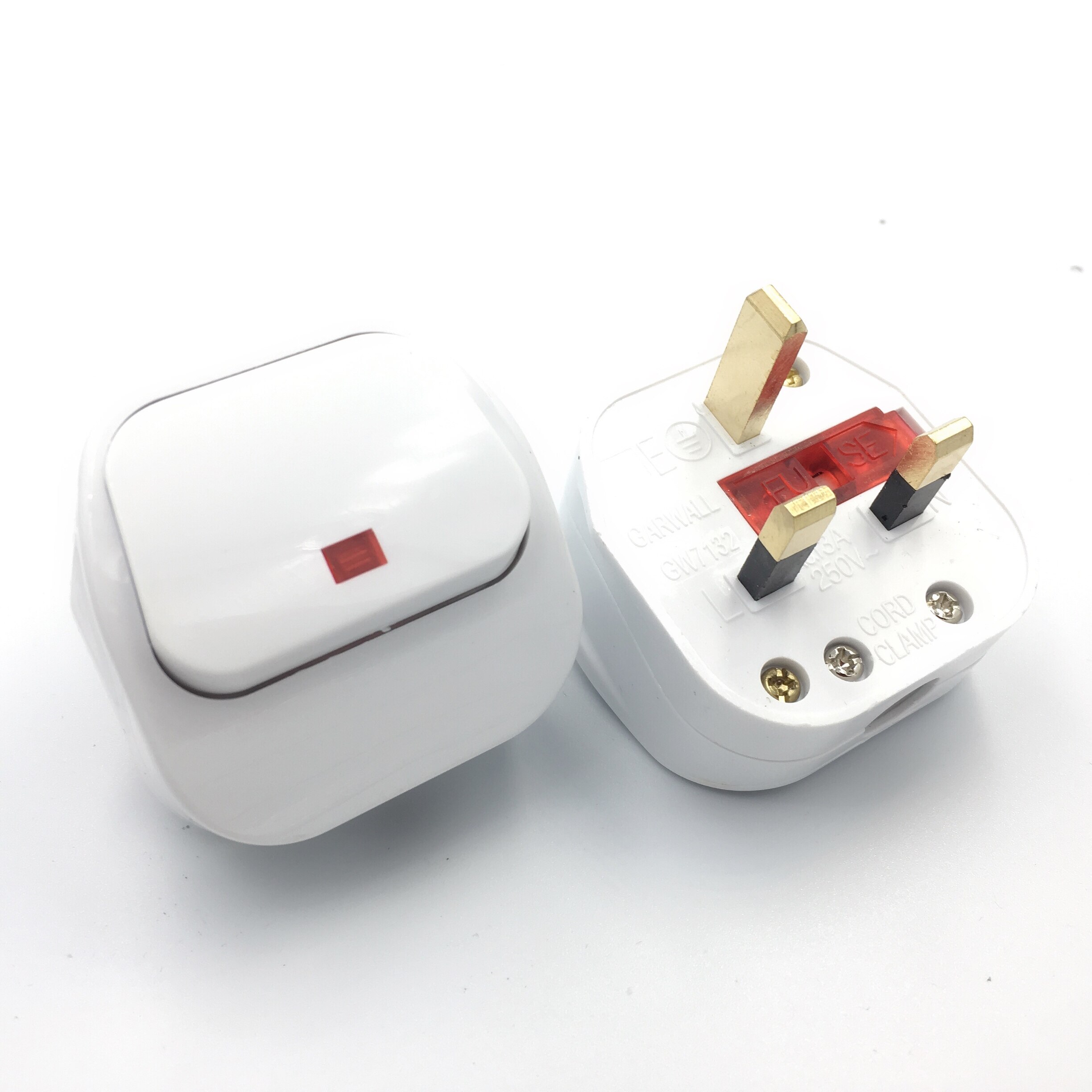 Uk Plug Fuse Socket 3 Pins Ac Electrical Power Mal Vicedeal