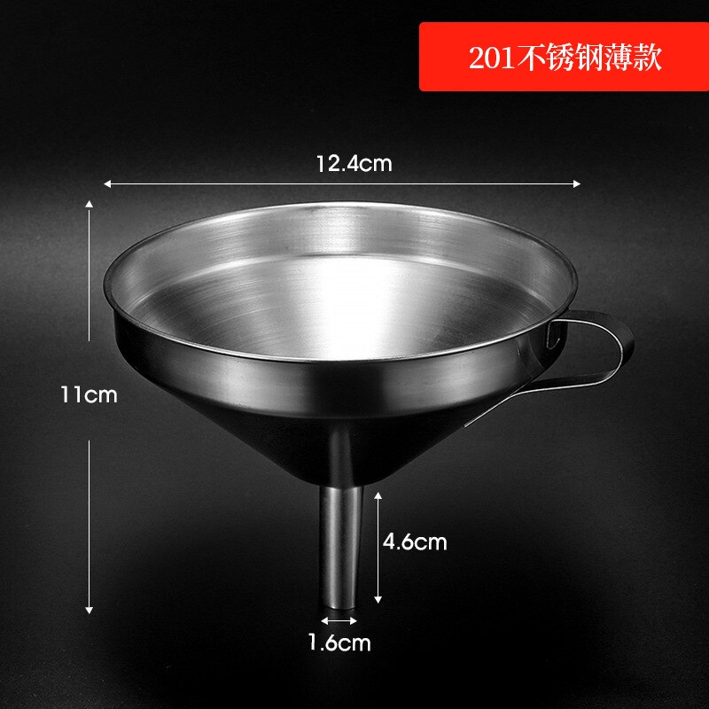 Stainless Steel Funnel 304 Kitchen Cone Wine Leaka... – Vicedeal