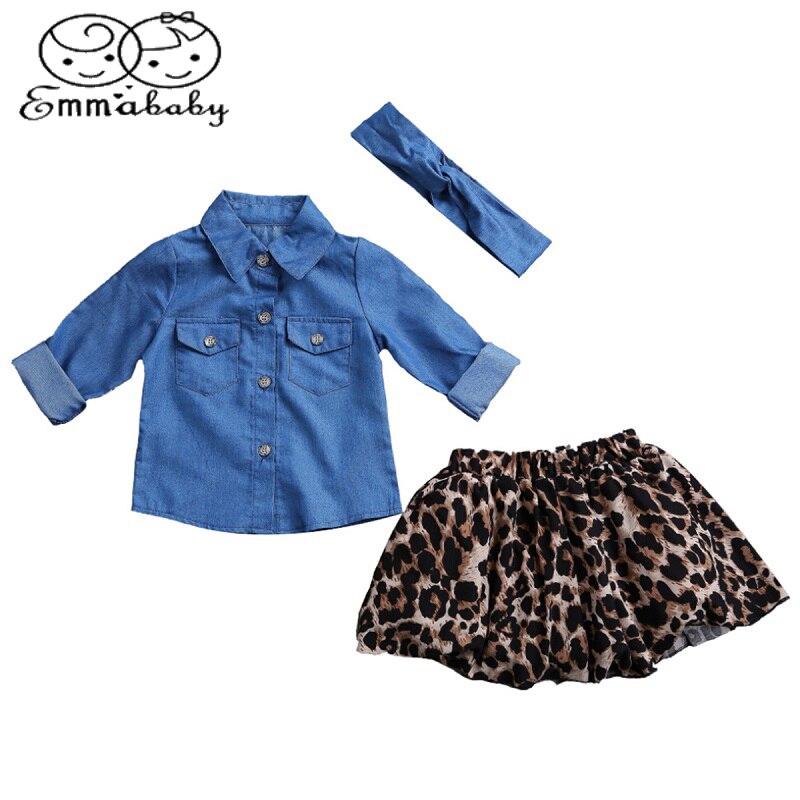 Emmababy Familie Passenden Mutter Baby Denim T-shi... – Grandado