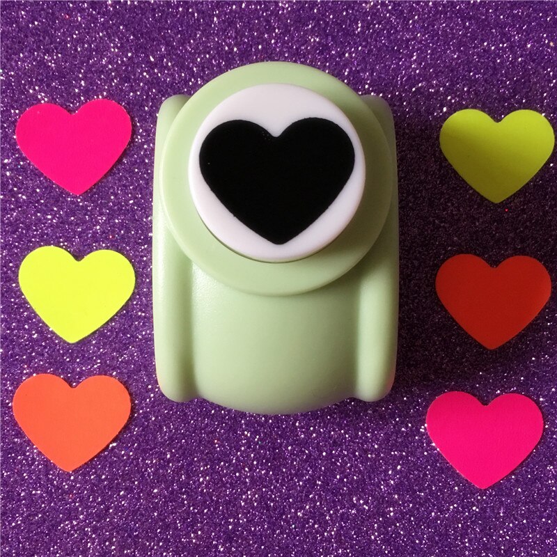 1 inch Love Heart Shape craft punch hole punch for... – Grandado