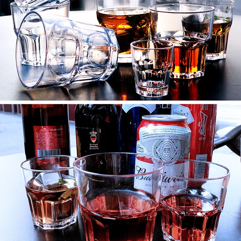 Klassieke Gehard Materiaal Clear Glazen Bekers voo... – Vicedeal