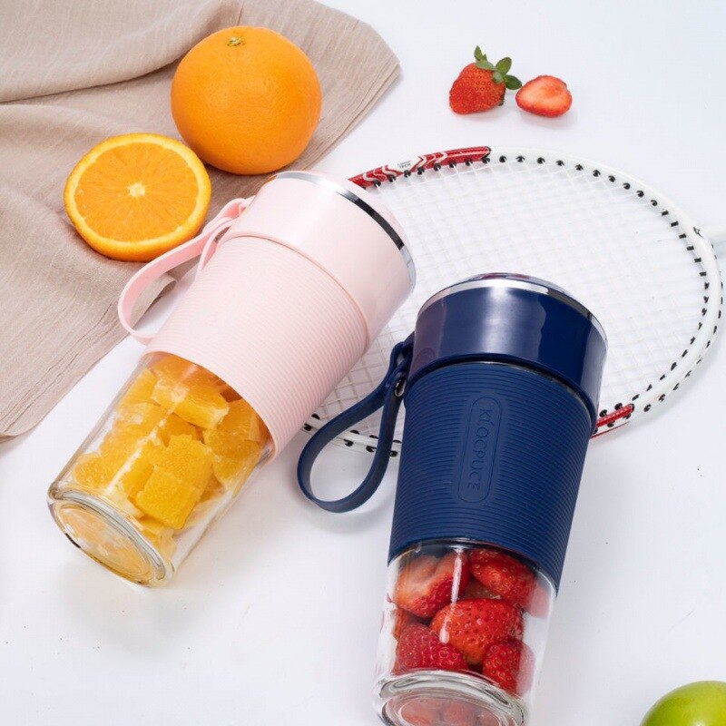 300ml Portable Juicing Cup USB Charging Mini Blend... – Vicedeal