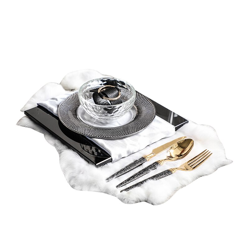 Luxury Silver Pineapple Trellis Glass Dinner Plate... – Grandado