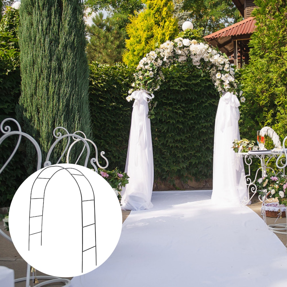 1 Set Bruiloft Boog Tuin Prieel Lichtgewicht Pergo... – Grandado