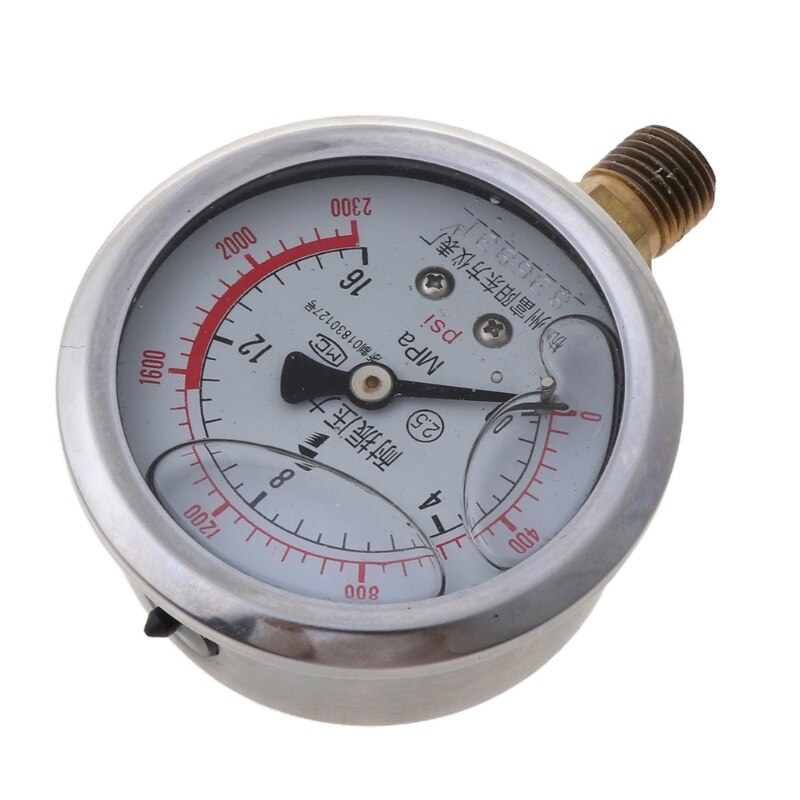 0-60MPa Radial Iron Manometer High Accuracy Air Oi... – Grandado