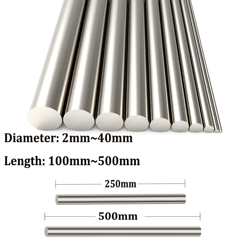 1-10pcs 100mm/200mm/250mm/500mm Titanium Ti Grade ... – Vicedeal