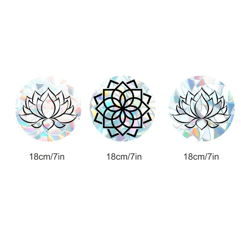 Catcher Zon Sticker Regenboog Prism Sticker Lotus ... – Vicedeal