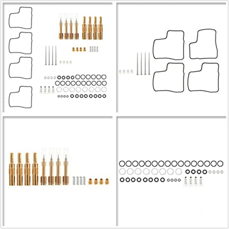 4-Pack Carburetor Rebuild Carb Repair Kits Replace... – Grandado
