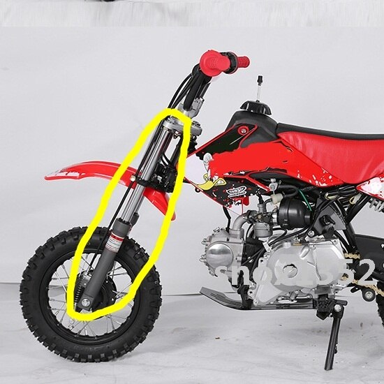 CRF50-125CC 27mm 520mm Front Fork Suspension Set F... – Grandado