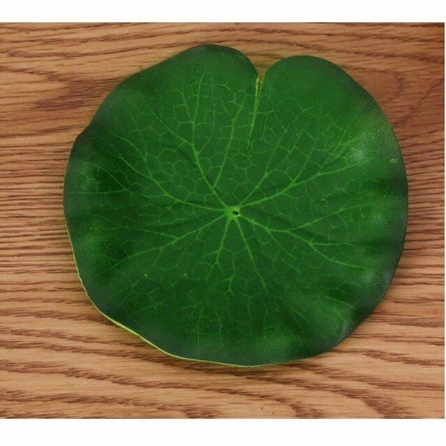 5 Pieces Artificial Floating Foam Lotus Leaves Lil... – Vicedeal