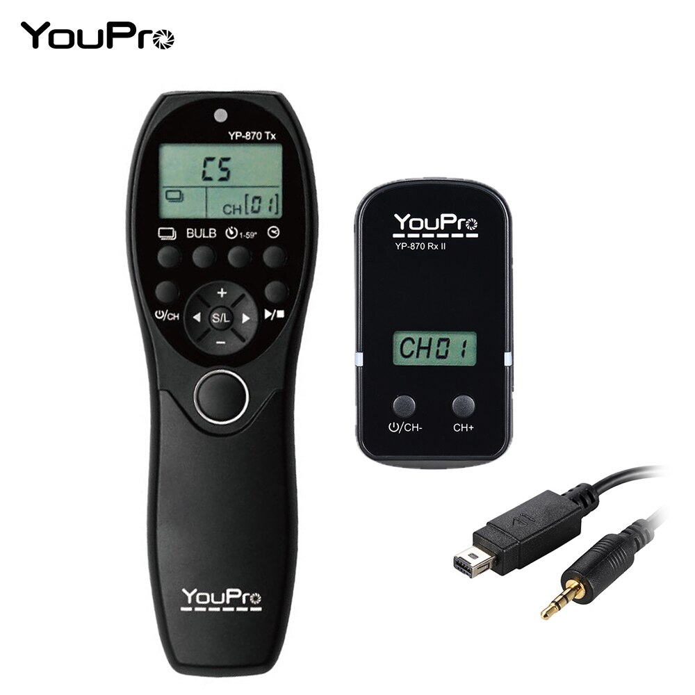 YouPro YP-870 II MC-DC2 Wireless Shutter Timer Rel... – Vicedeal