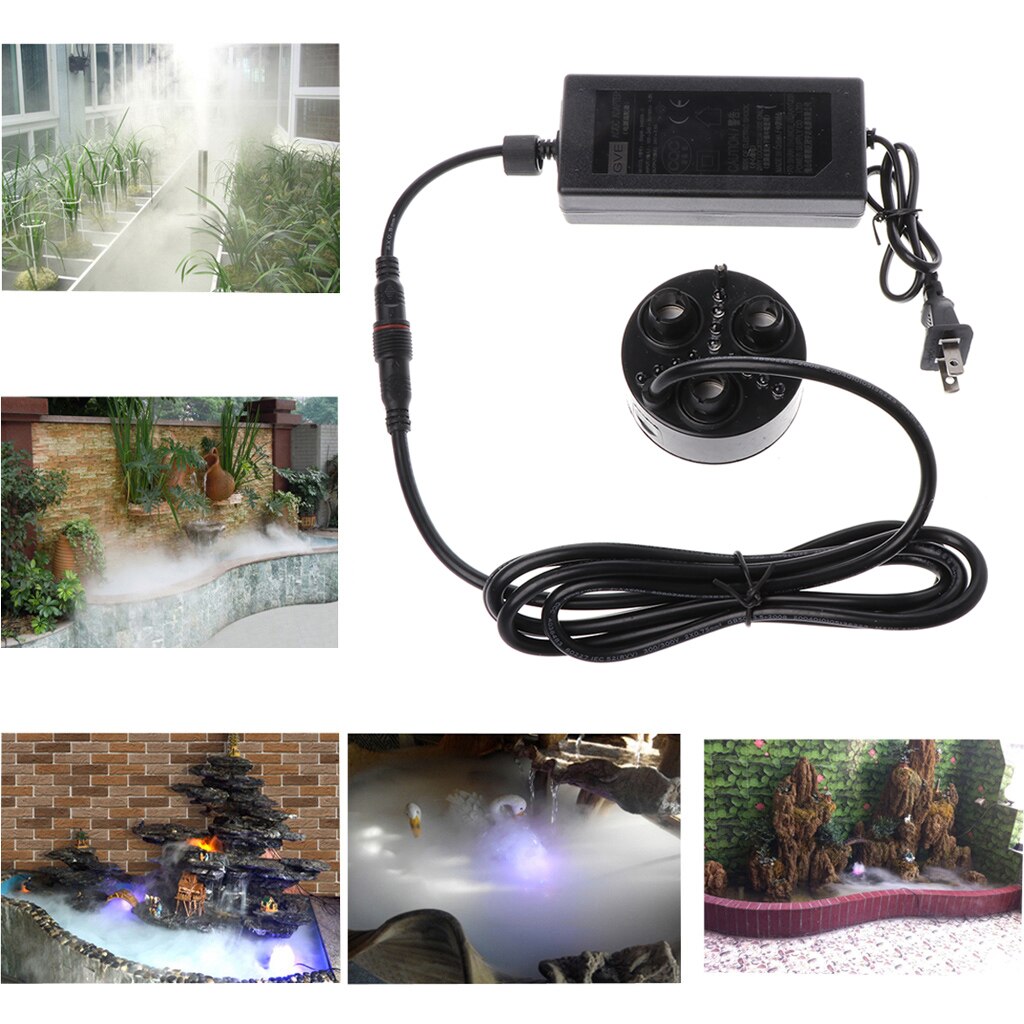 3 Head Mist Maker Atomizer Ultrasonic Air Humidifi... – Grandado