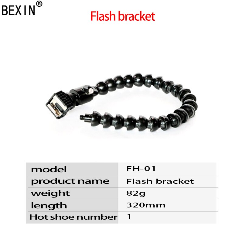 Flexible arm Bracket Bendable Flash Light Stand ds... – Grandado