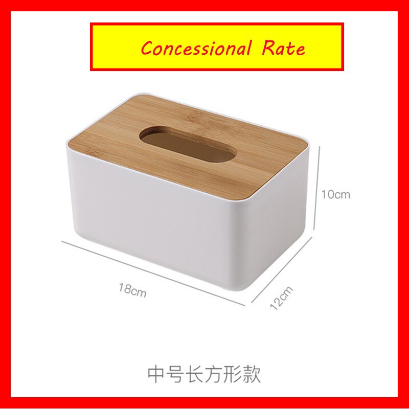 Tissue Doos Houten Cover Wc-papier Doos Massief Ho... – Grandado