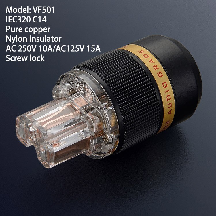 Viborg High End IEC320 Zuiver Koper Vrouwelijke AC... – Grandado