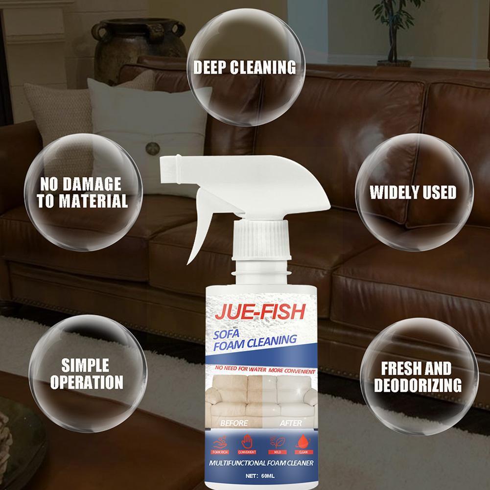 60ml/120ml Multi-Purpose Foam Cleaner Bubble Clean... – Grandado