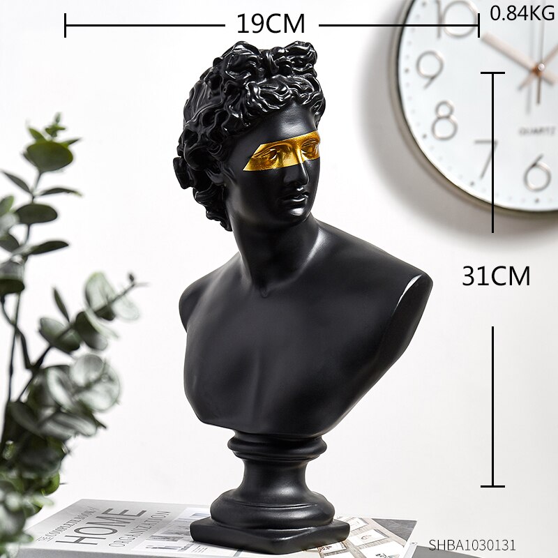 Nodic David Statue Head Portraits Mini David Home ... – Grandado