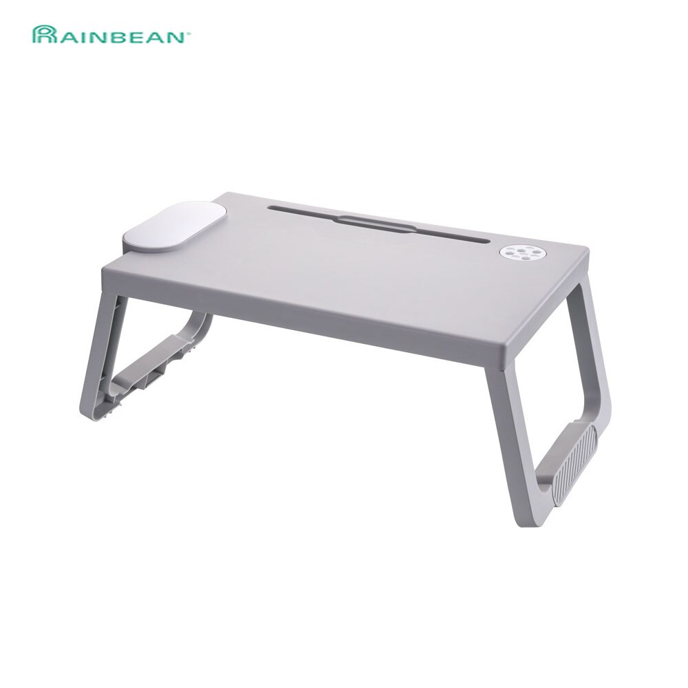 Folding Plastic Laptop Bed Desk Student Dormitory ... – Grandado