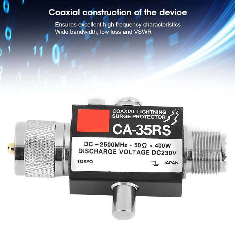 CA-35RS Coaxial Thunder Arrestor Surge Protect Rep... – Vicedeal