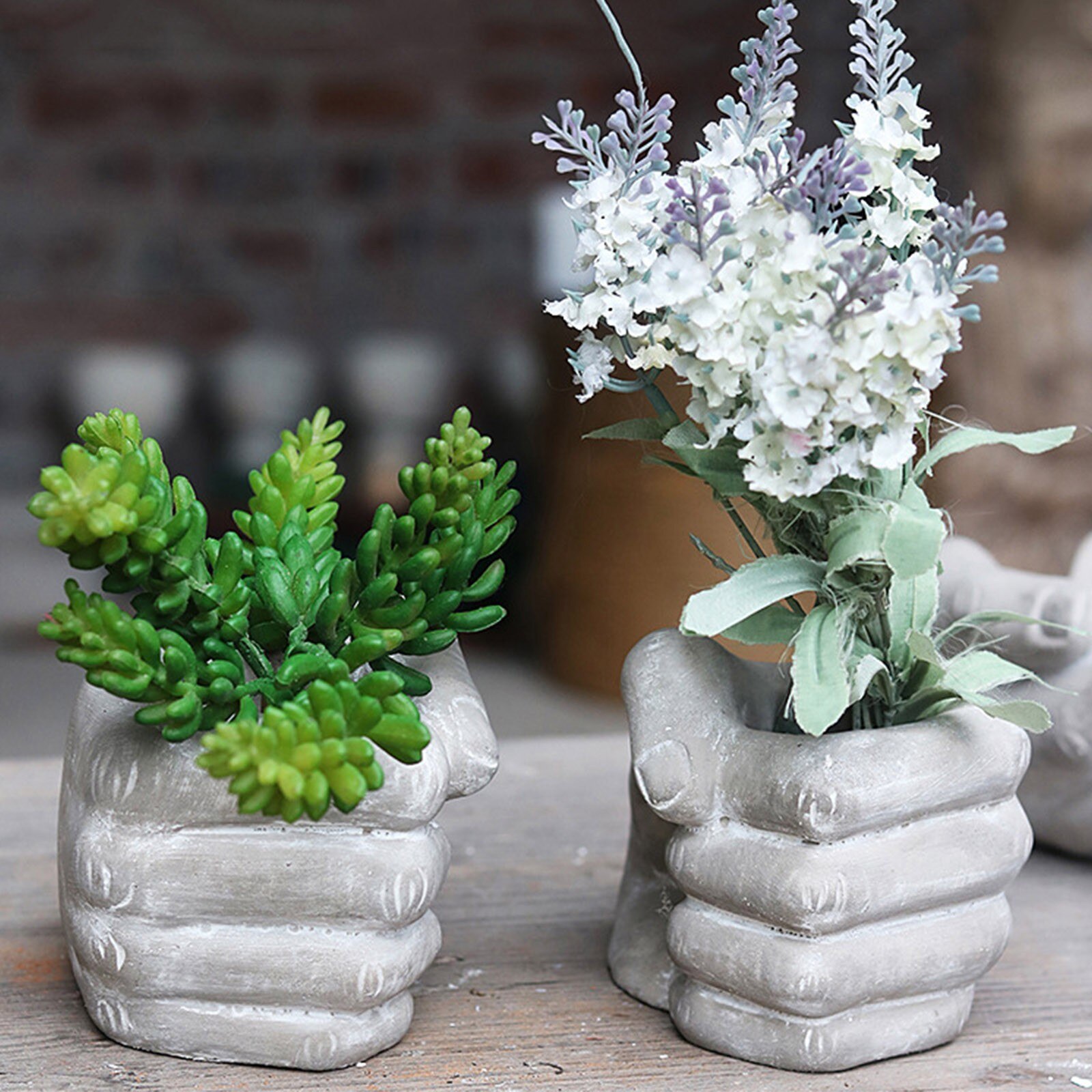 Flowerpot Hands-perfect Mother's Day Cute Decorati... – Grandado